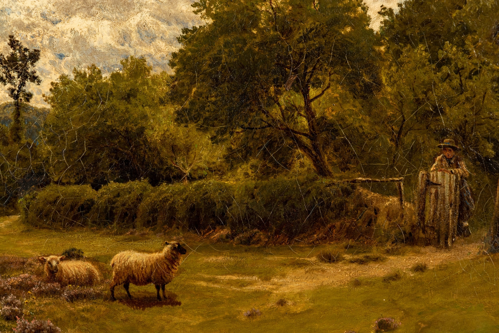 John Clayton Adams | Watching the Flock | MutualArt