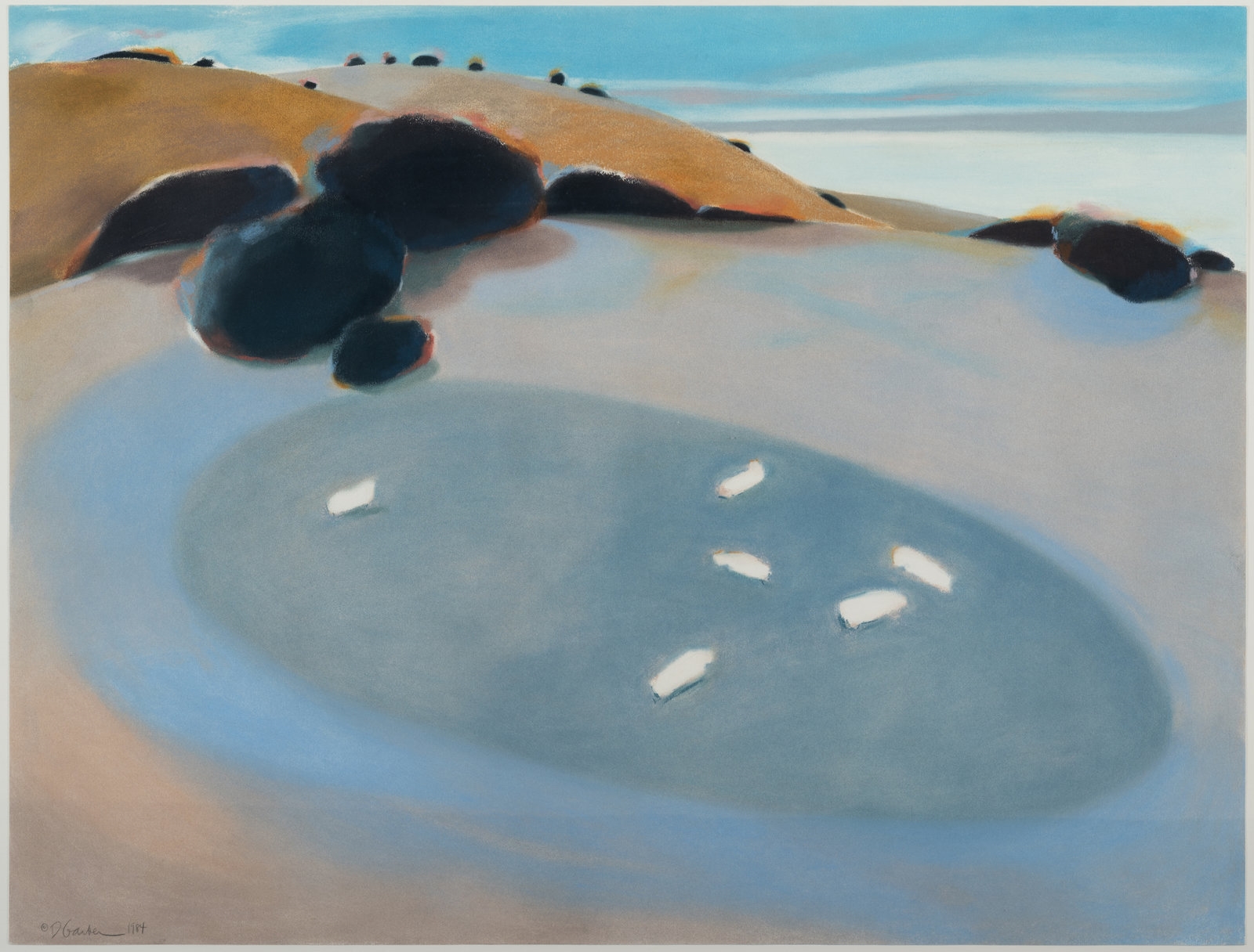 Deborah Garber | Blue Corral (1984) | MutualArt