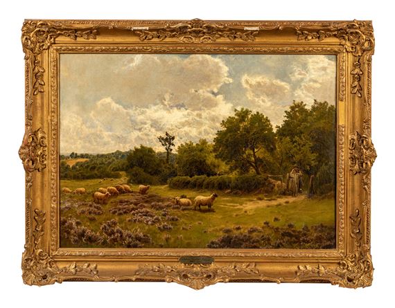 John Clayton Adams | Watching the Flock | MutualArt