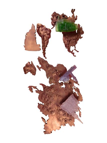 Todd Devries | Cartography-Continents | MutualArt