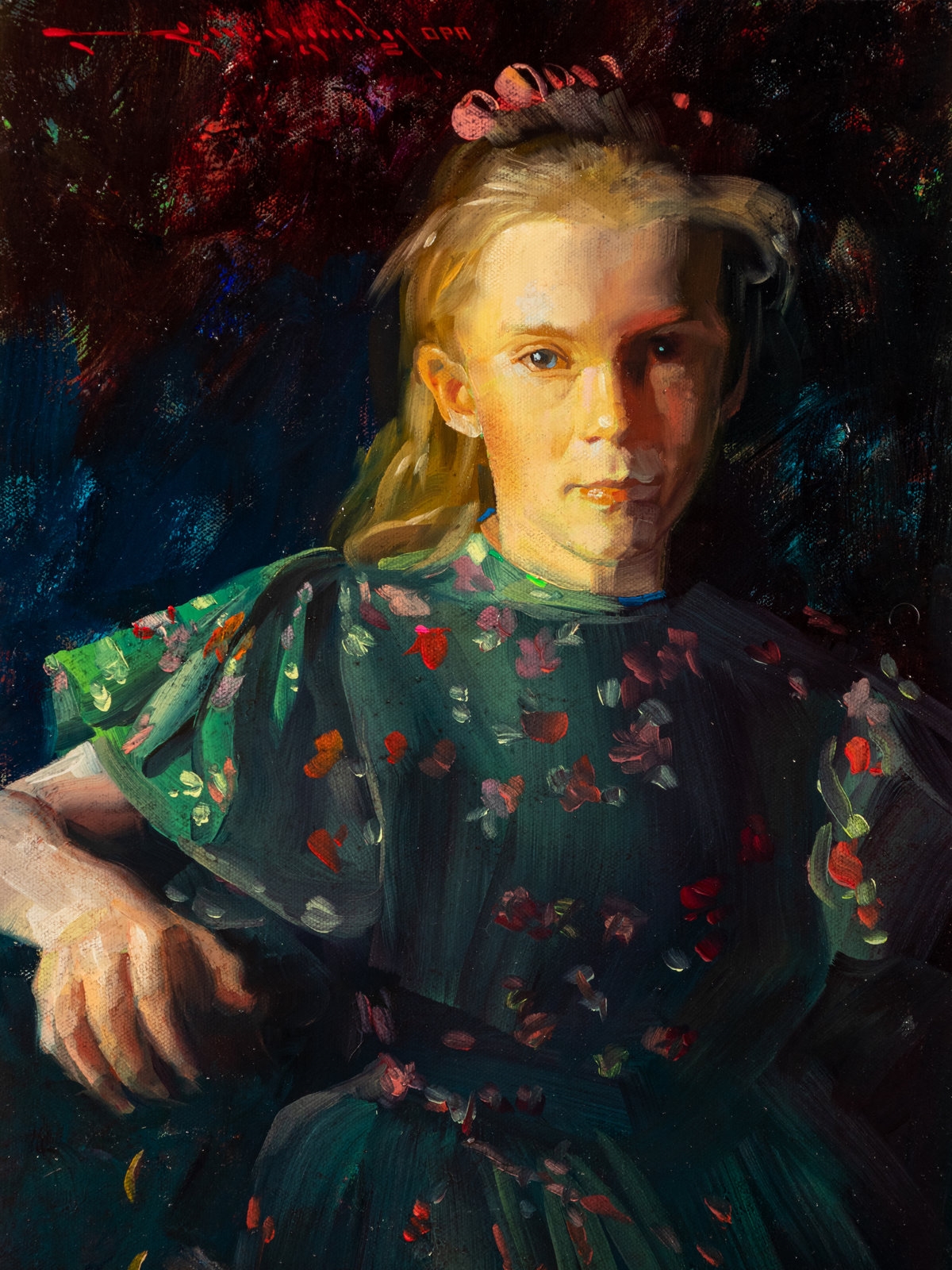 Charles Warren Mundy | Portrait of Laura | MutualArt