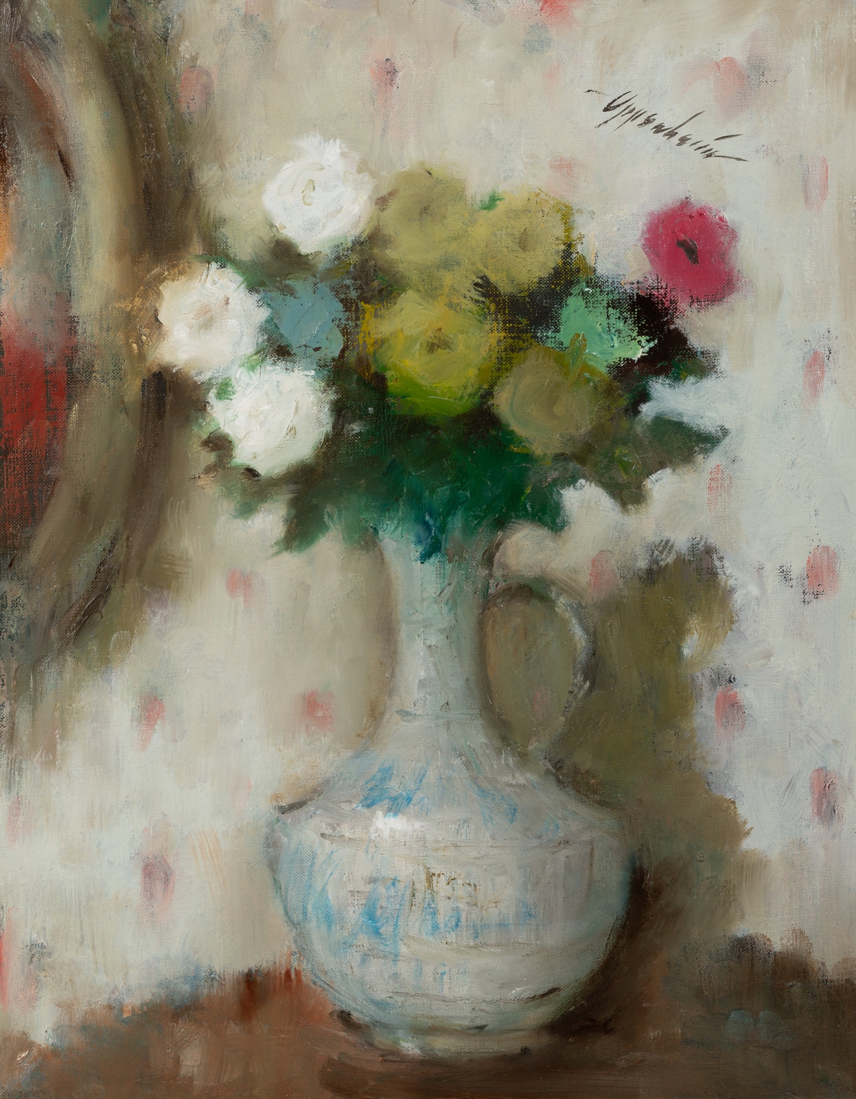 Samuel Edmund Oppenheim | Still Life with Flowers | MutualArt