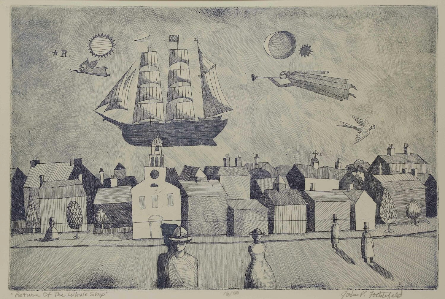 John Lochtefeld | Return of the Whale Ship | MutualArt