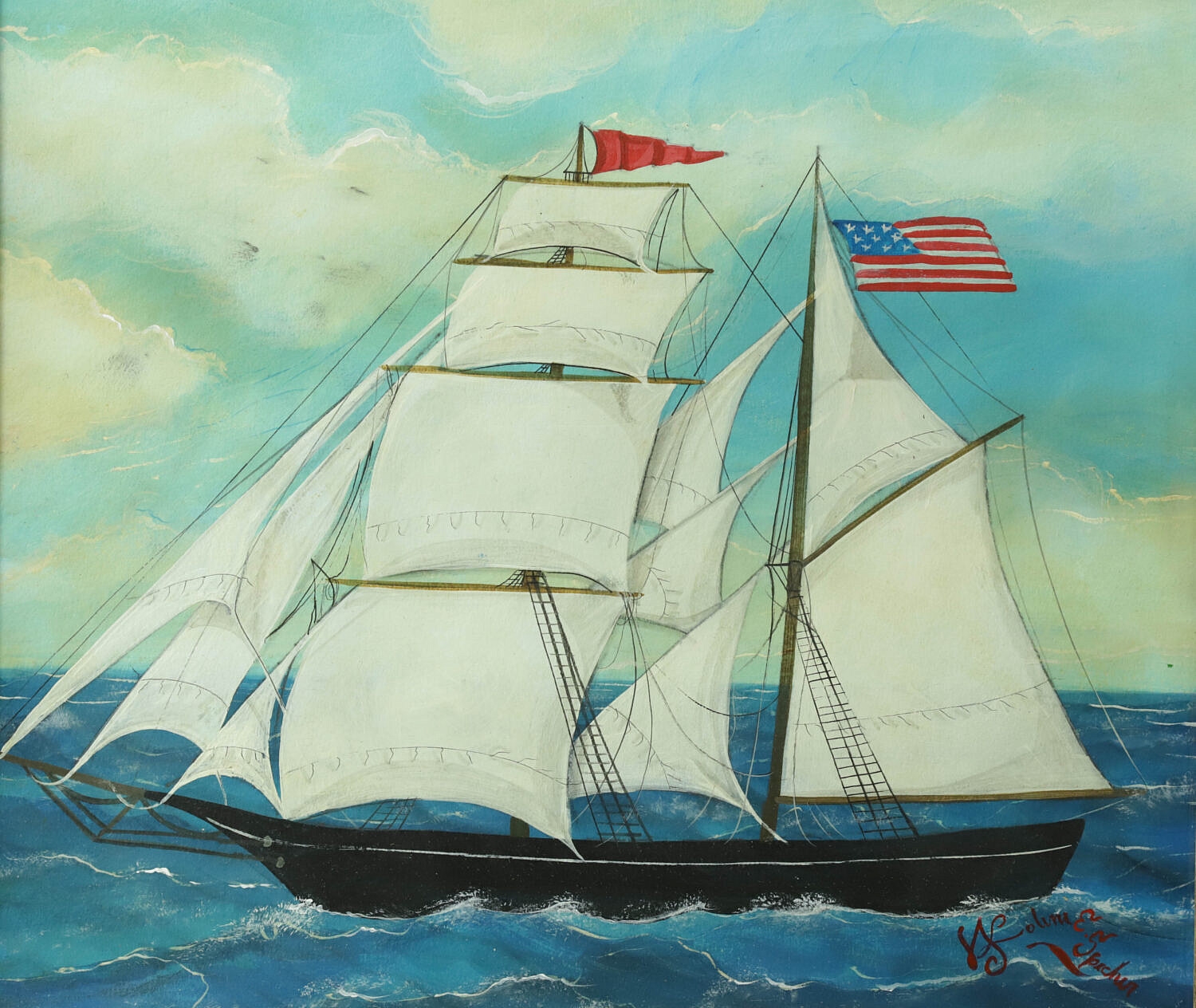 Kolene Spicher | Portrait of Absalom Boston | MutualArt