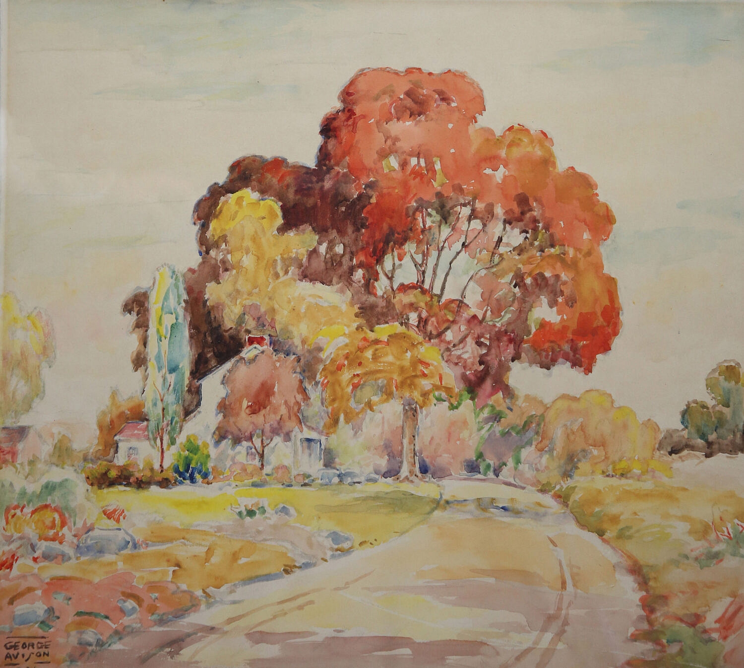 George Alfred Avison | Trees (1936) | MutualArt