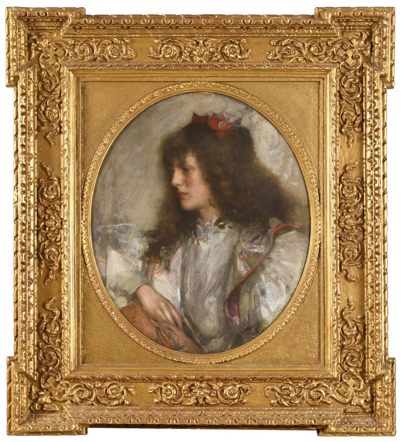 Edward Arthur Walton | PORTRAIT OF THE ARTIST'S DAUGHTER | MutualArt