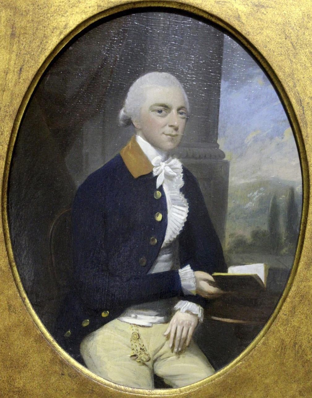 John Downman | PORTRAIT OF A LADY; and OF A GENTLEMAN | MutualArt