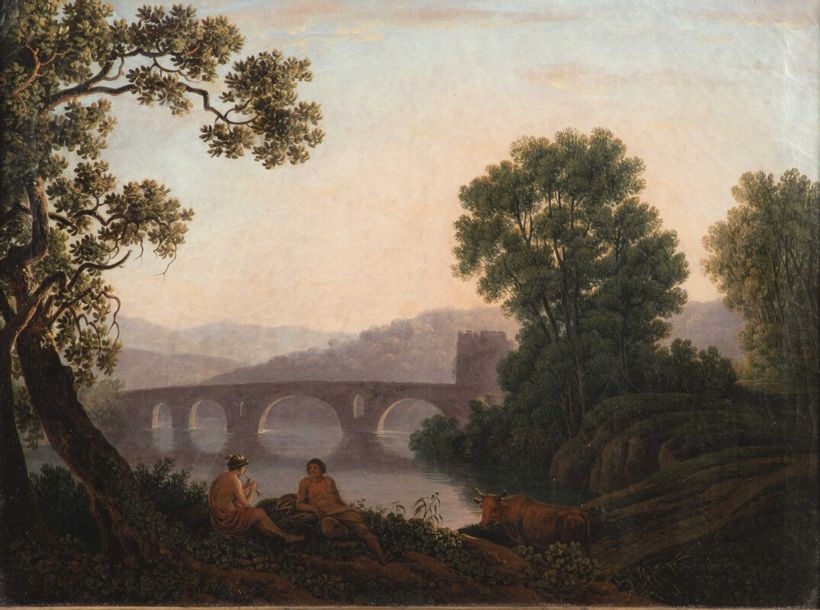 Jacob Philippe Hackert | Mercure endormant Argus avec sa flûte (Circa ...