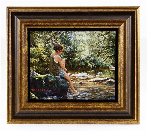 Louis Robichaud | Rêverie au sous-bois | MutualArt