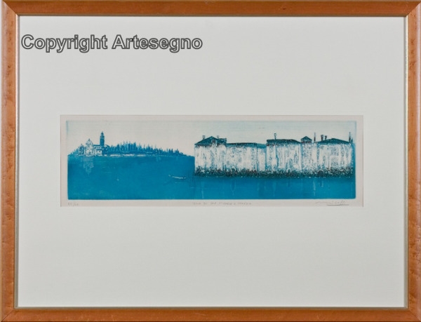 Mario Micossi | Isola di San Michele e Venezia | MutualArt