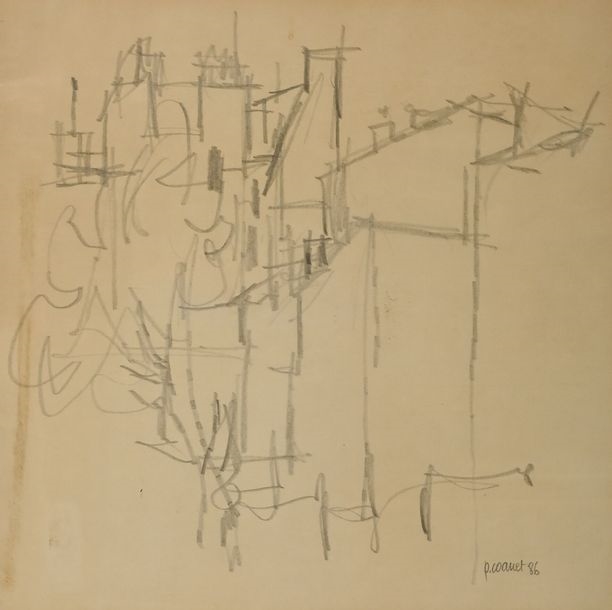 Pierre Coquet | Toits à Paris (1986) | MutualArt