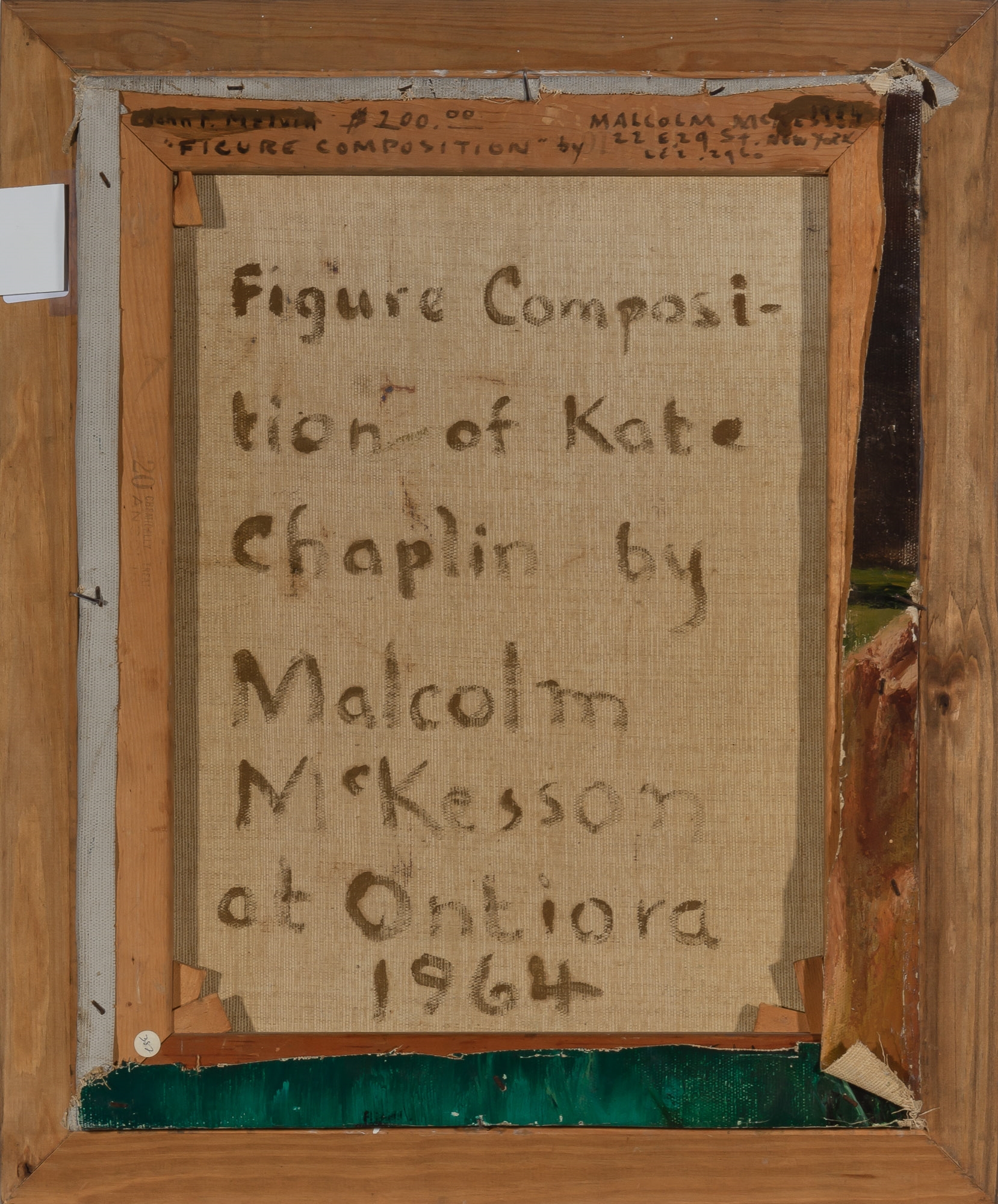 Malcolm McKesson | Figure Composition of Kate Chaplin (1964) | MutualArt