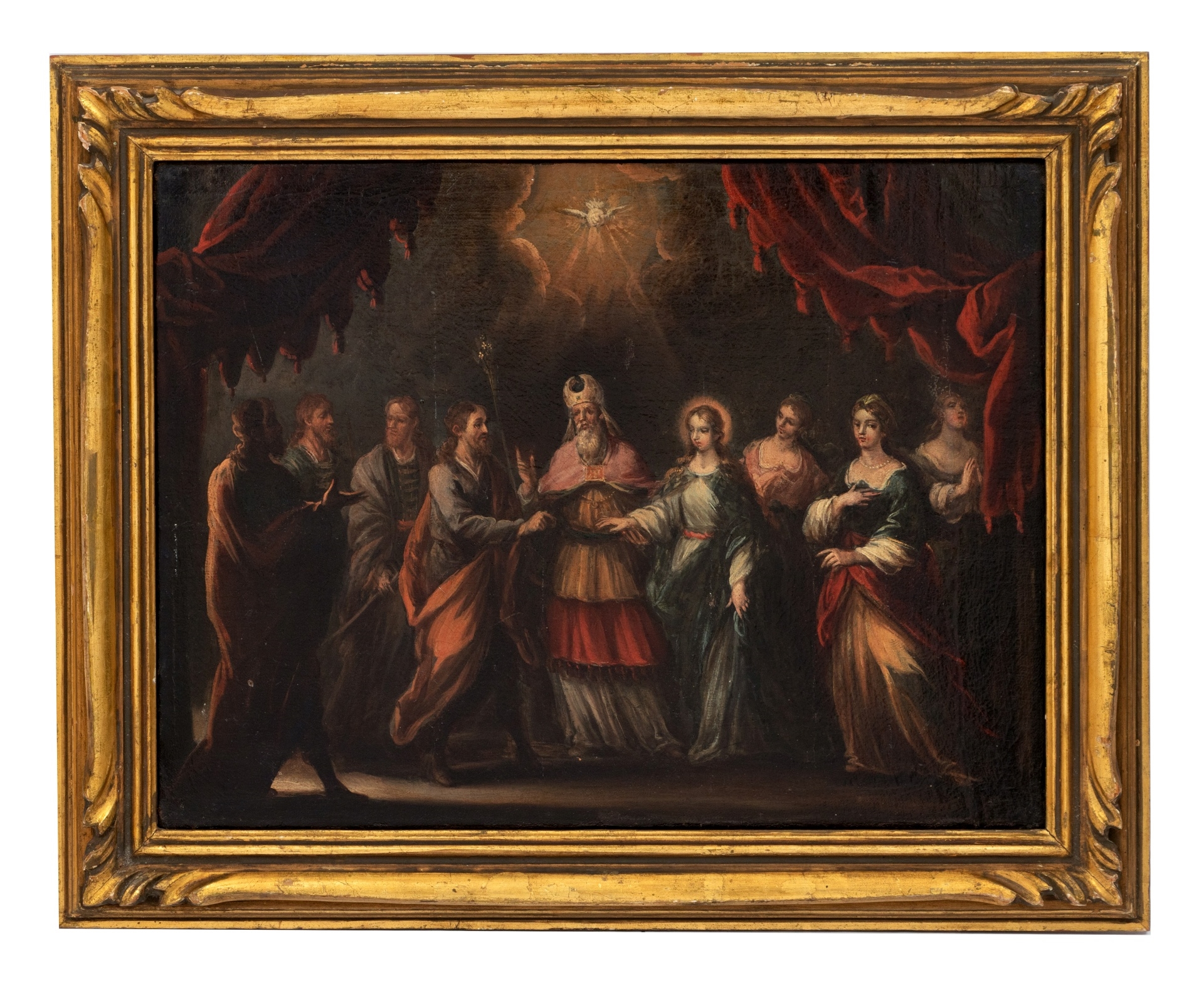 José Luzán Martínez | Desposorios de la Virgen | MutualArt