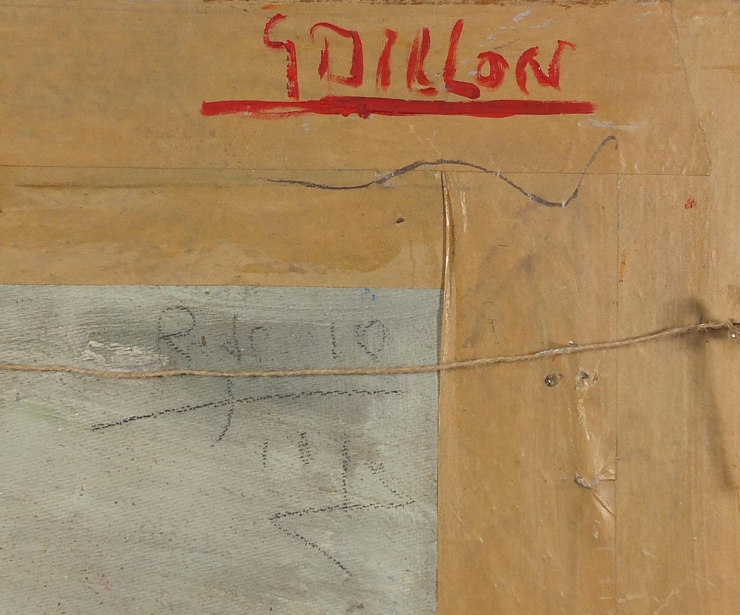 Gerard Dillon | Manner of Gerard Dillon - Figures before cottages ...