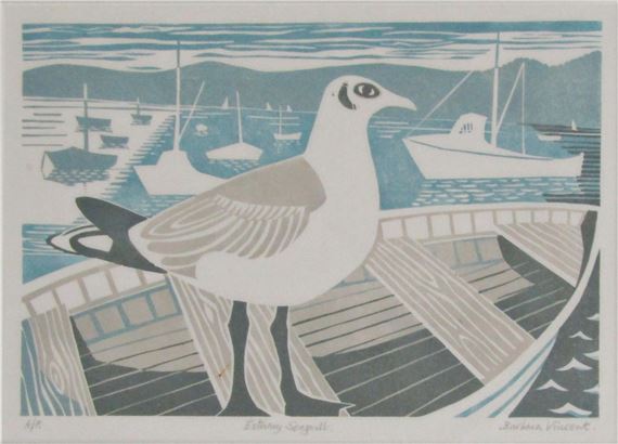 Barbara Vincent | ESTUARY SEAGULL | MutualArt