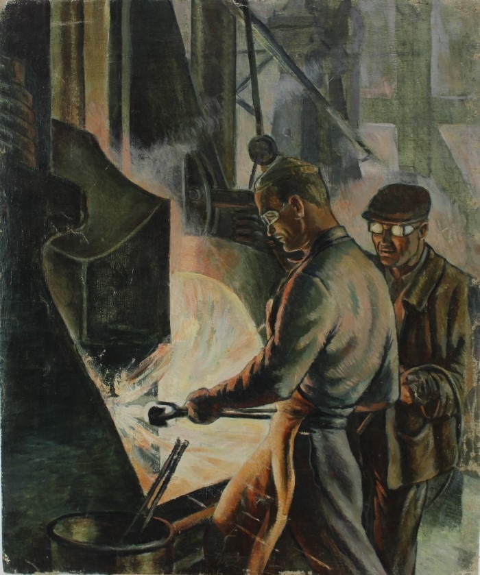 Janko Alexy | Steelworkers | MutualArt