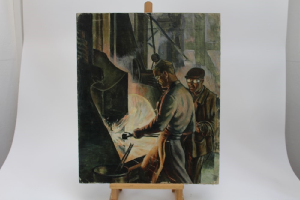 Janko Alexy | Steelworkers | MutualArt