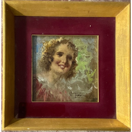 Piero Todeschini | Ritratto femminile | MutualArt