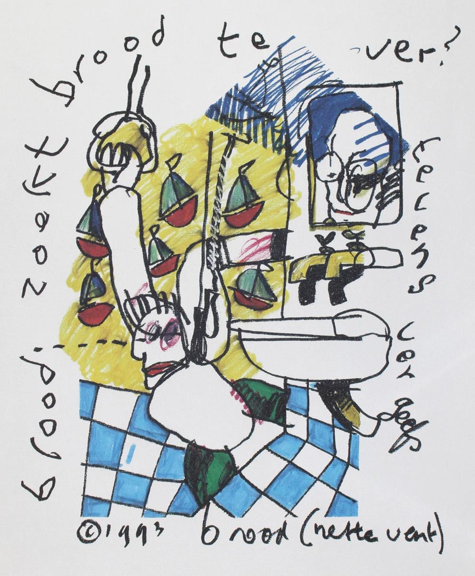 Herman Brood | Untitled (1990) | MutualArt