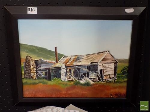 David Badcock | Derelict Boundary Riders Hut | MutualArt