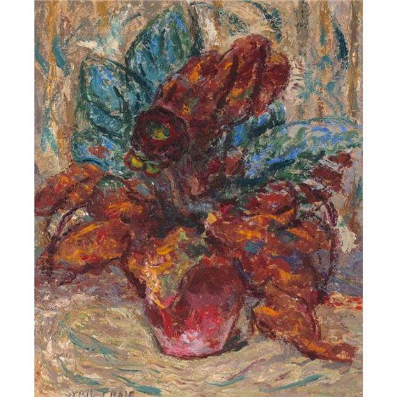 Sybil Craig | RED STILL LIFE | MutualArt