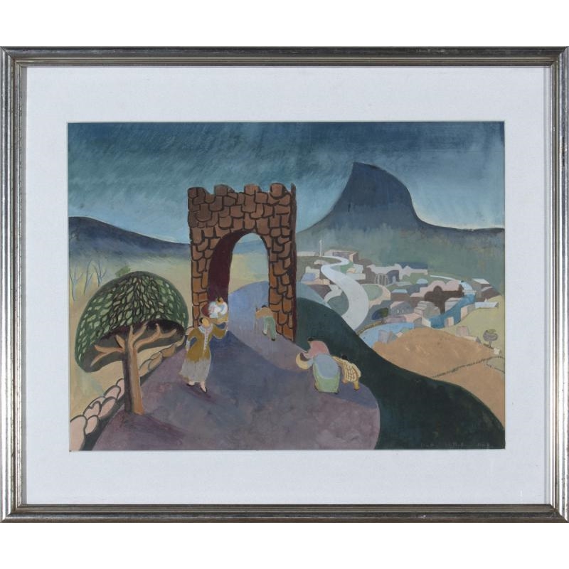 Dorothy Willette | SURREAL LANDSCAPE (1940) | MutualArt