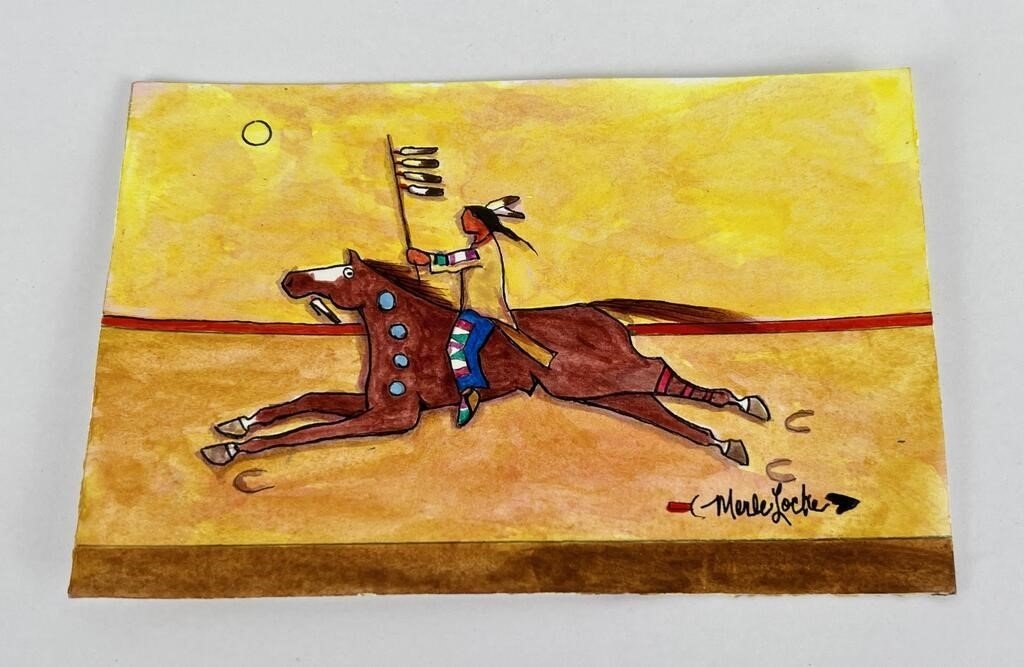 Merle Locke | Oglala Sioux | MutualArt