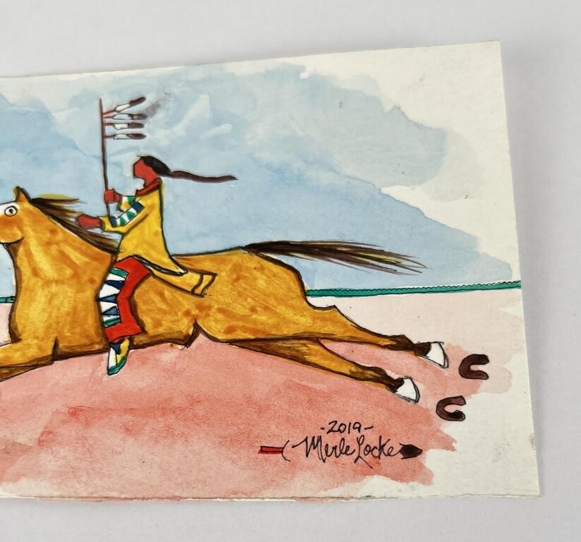 Merle Locke | Oglala Sioux | MutualArt
