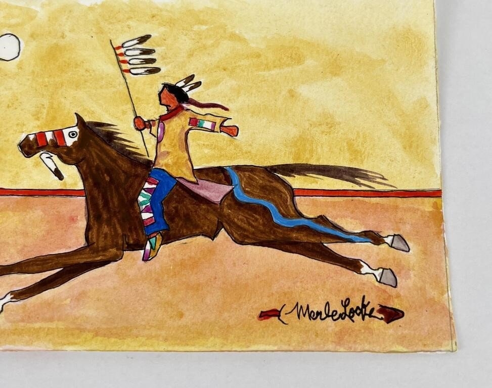 Merle Locke | Oglala Sioux | MutualArt