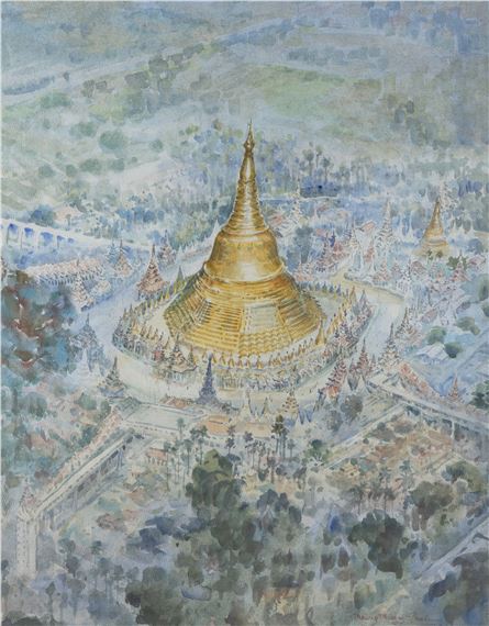 U Maung Maung Thain | 2 Artworks at Auction | MutualArt