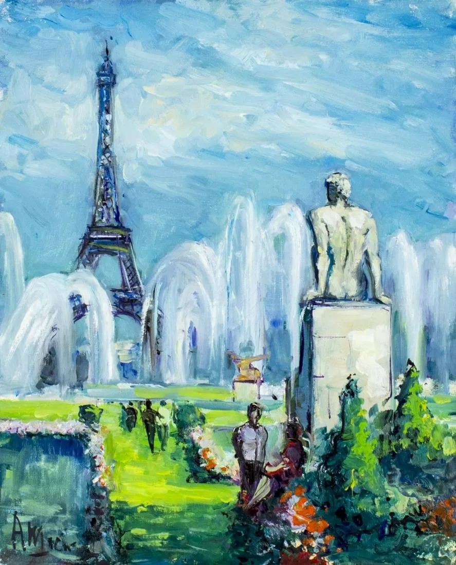 Andre Michel | Paris Cityscape | MutualArt