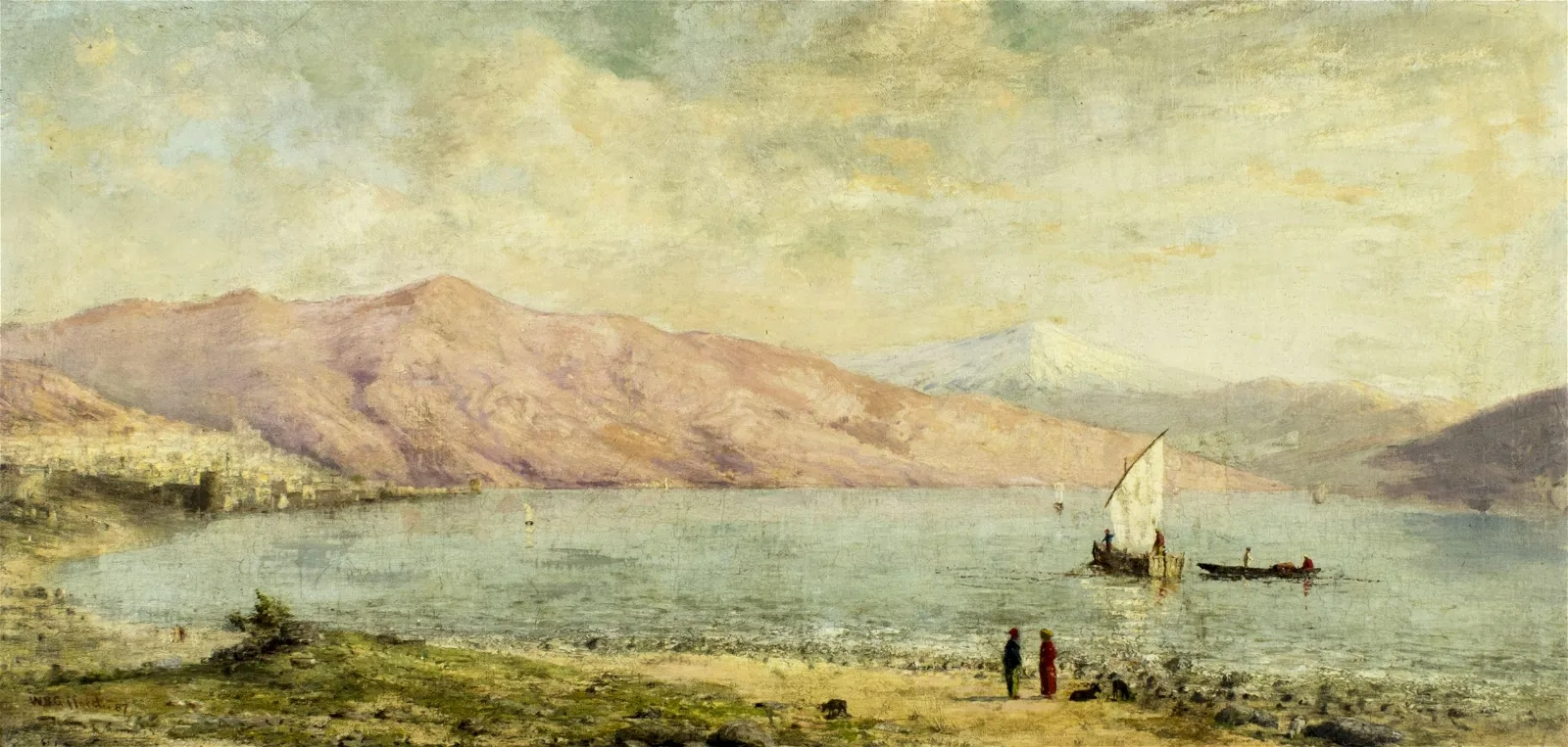 William Birdsall Gifford | Sea of Galilee (1887) | MutualArt