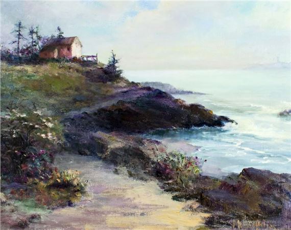 Mary P. Mclaughlin | Coastal Landscape (1974) | MutualArt