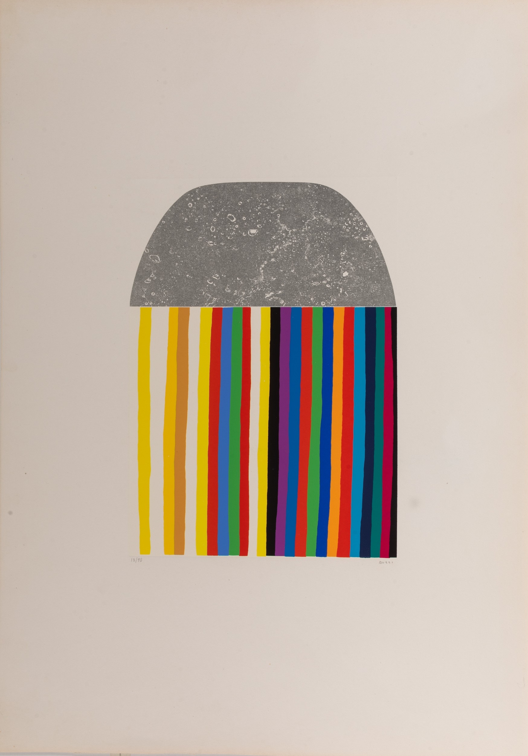 Alberto Burri | Acquaforte G (1975) | MutualArt