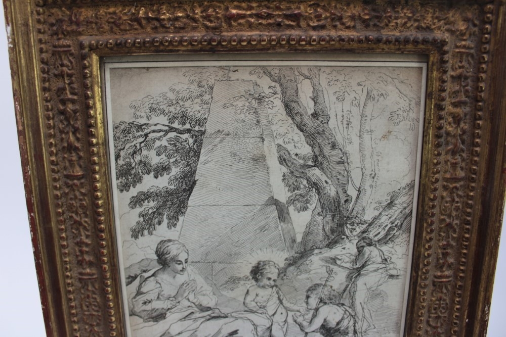 Pietro Testa | Family group in landscape | MutualArt