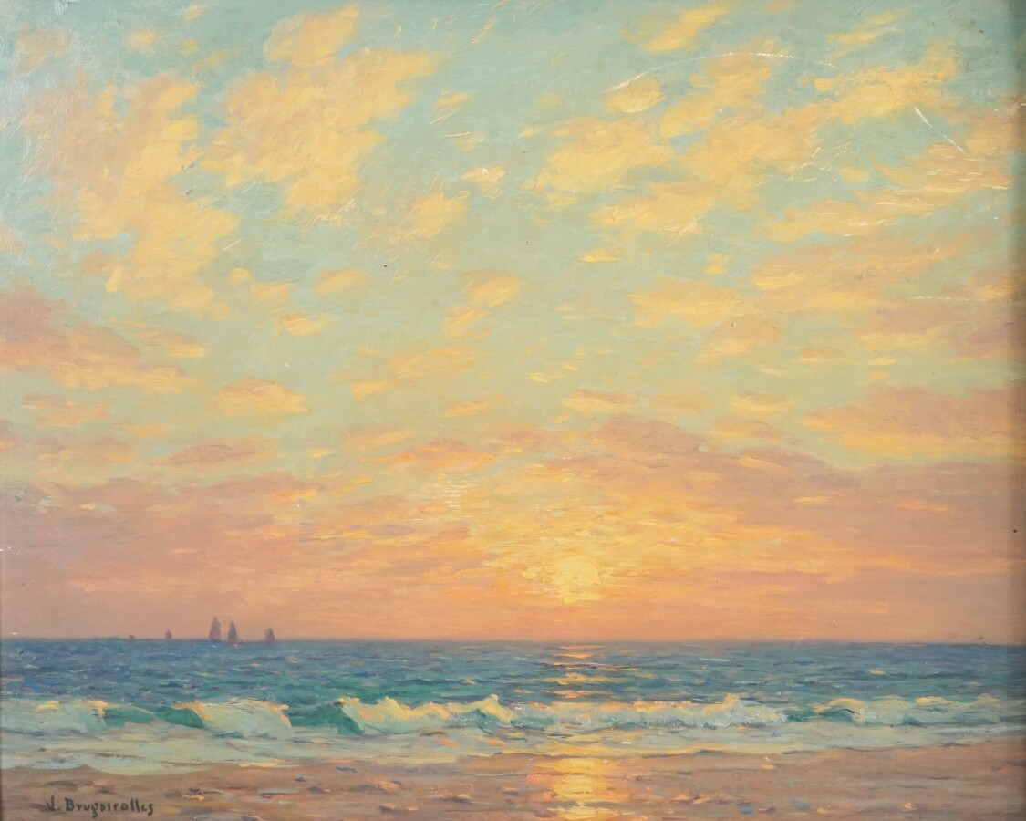 Victor Brugairolles | Soleil couchant | MutualArt