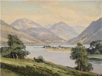 Ernst Carl Walter Retzlaff | Alpine Landscape | MutualArt