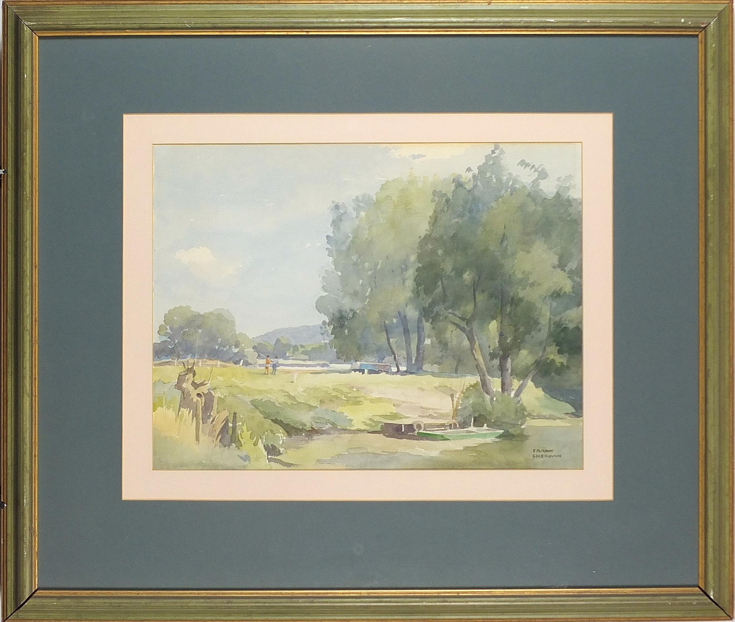 Frank Sherwin | The Thames at Mill End | MutualArt