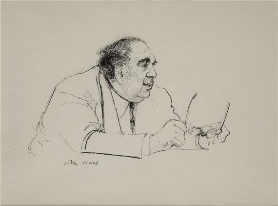 John Stanton Ward | Portrait of Arnold Goodman (1978) | MutualArt