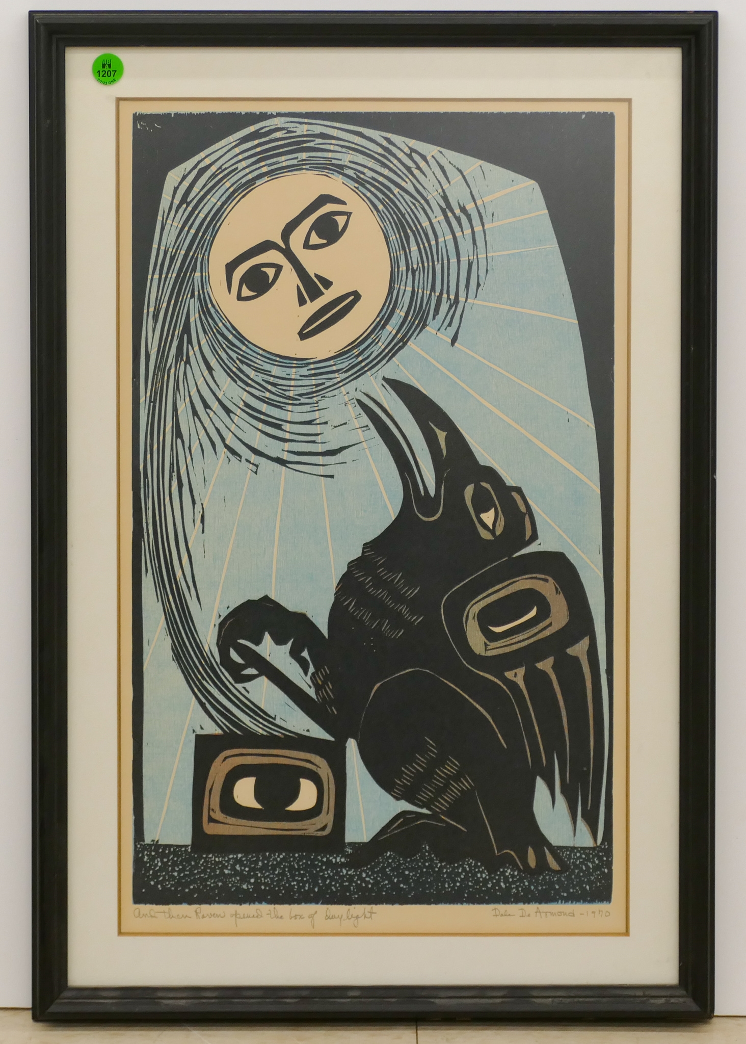 Dale de Armond | And Then Raven Spread the Box of Daylight (1970 ...