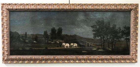 Maurice Jacque | The return from the fields | MutualArt