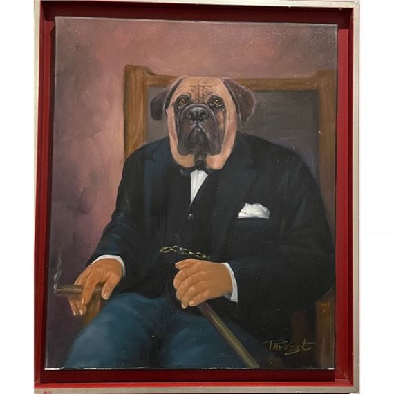 Alain Prevost | Le chien aristocrate | MutualArt