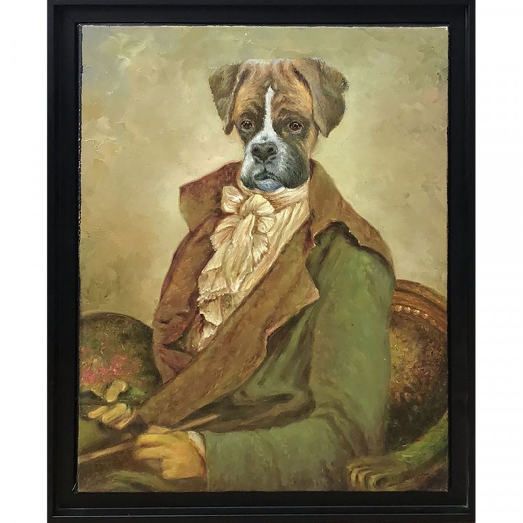 Alain Prevost | Le peintre et sa palette | MutualArt