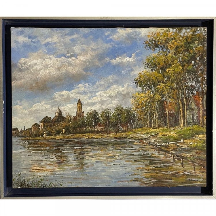 Lenoir Monick | Au bord du fleuve | MutualArt