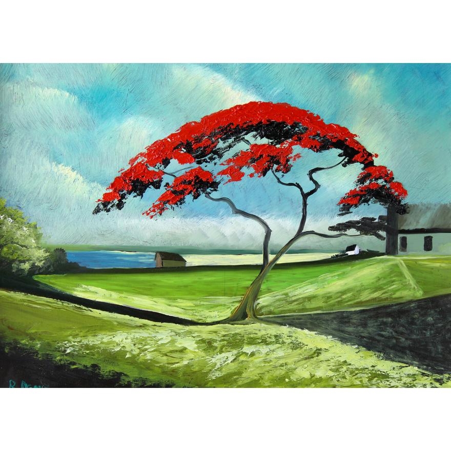 Blue Flamboyant Tree