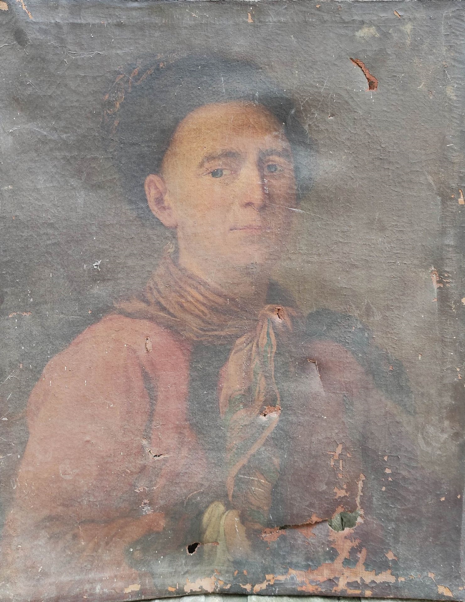French School, 18th Century | Portrait présumé de Charles Antoine ...