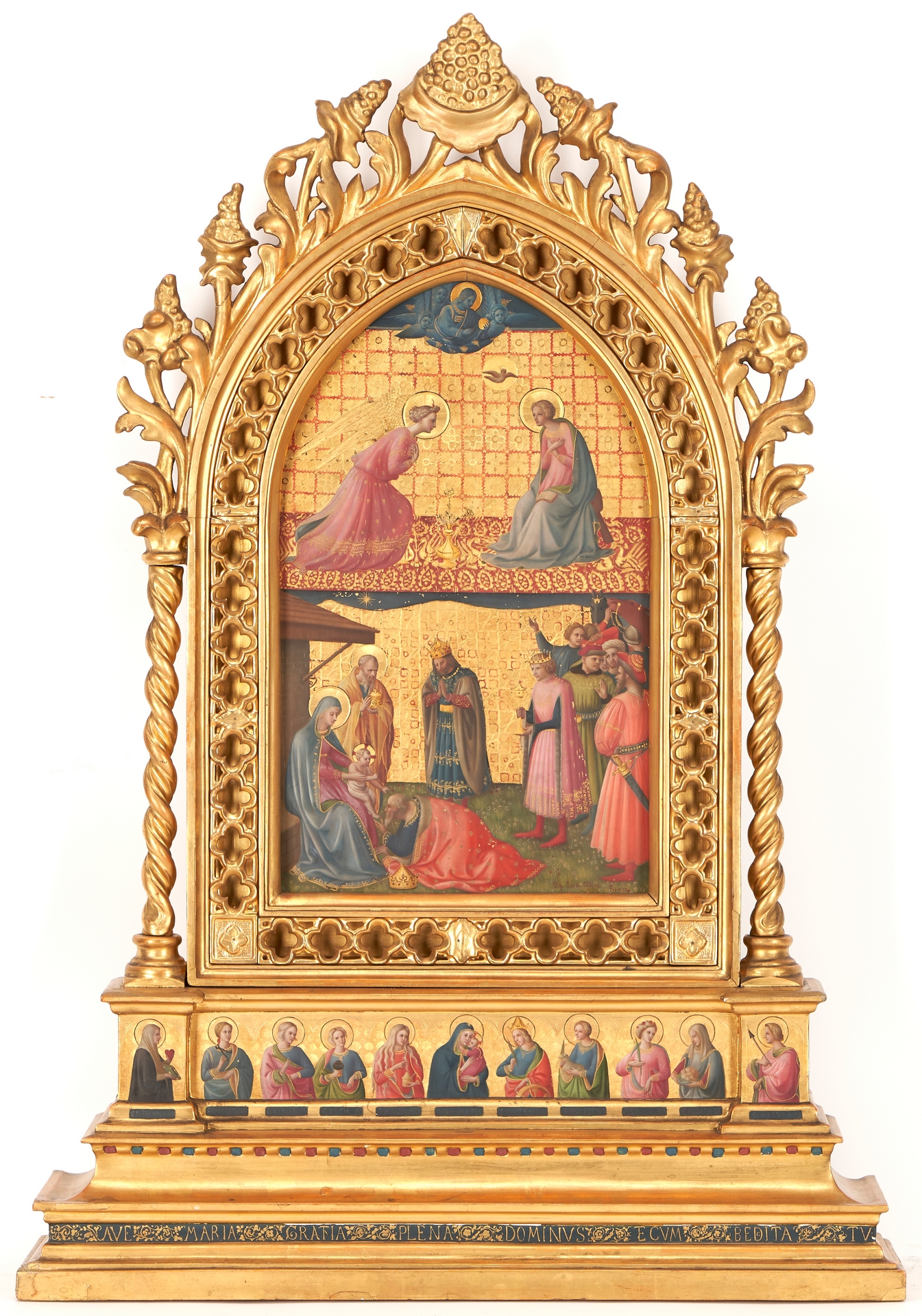 Fra Angelico | The Annunciation and Adoration of the Magi | MutualArt