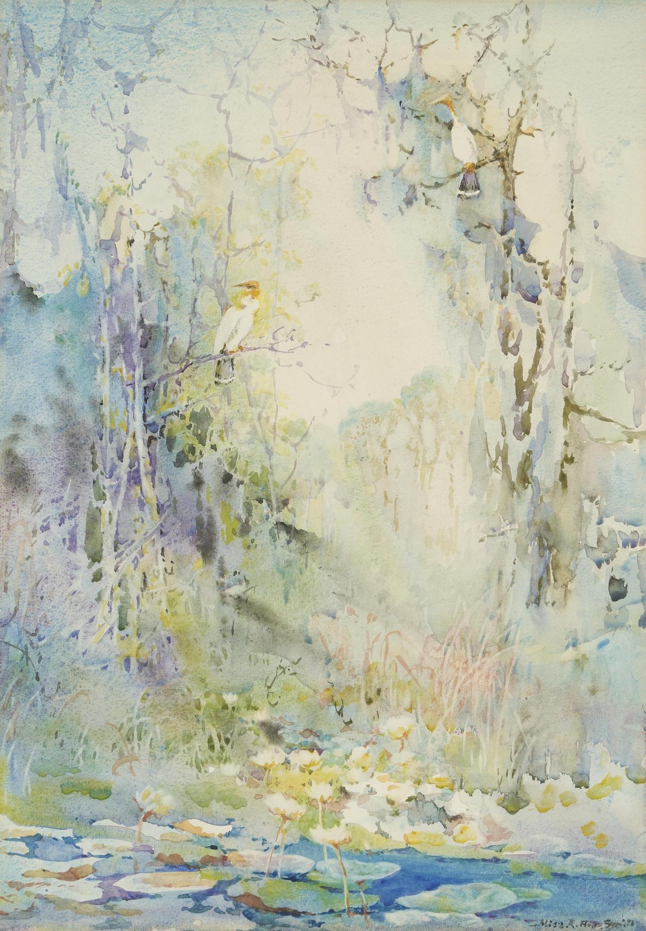 Alice Ravenel Huger Smith | The Summer Glory of the Swamp | MutualArt