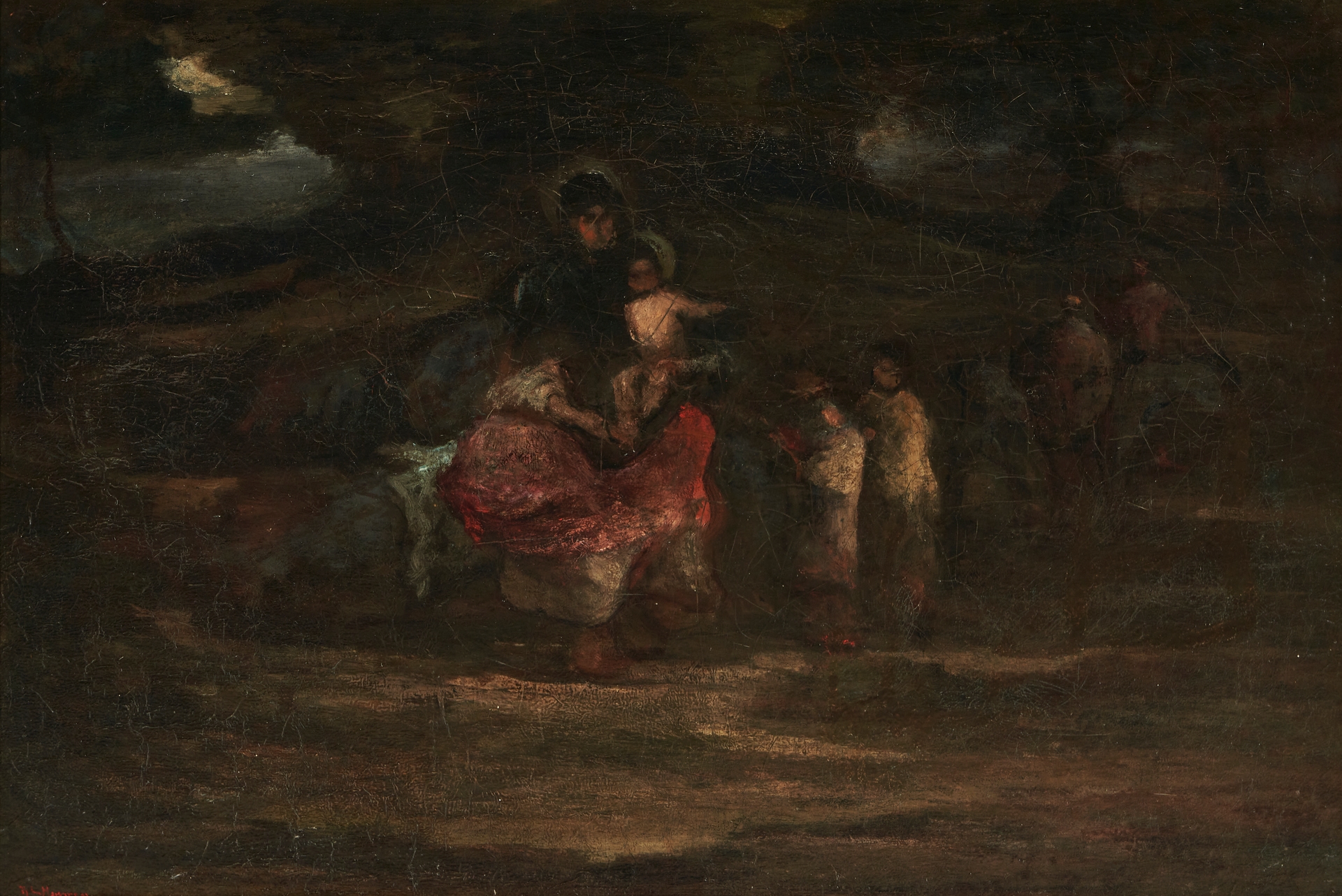 Robert Loftin Newman | The Flight Into Egypt | MutualArt