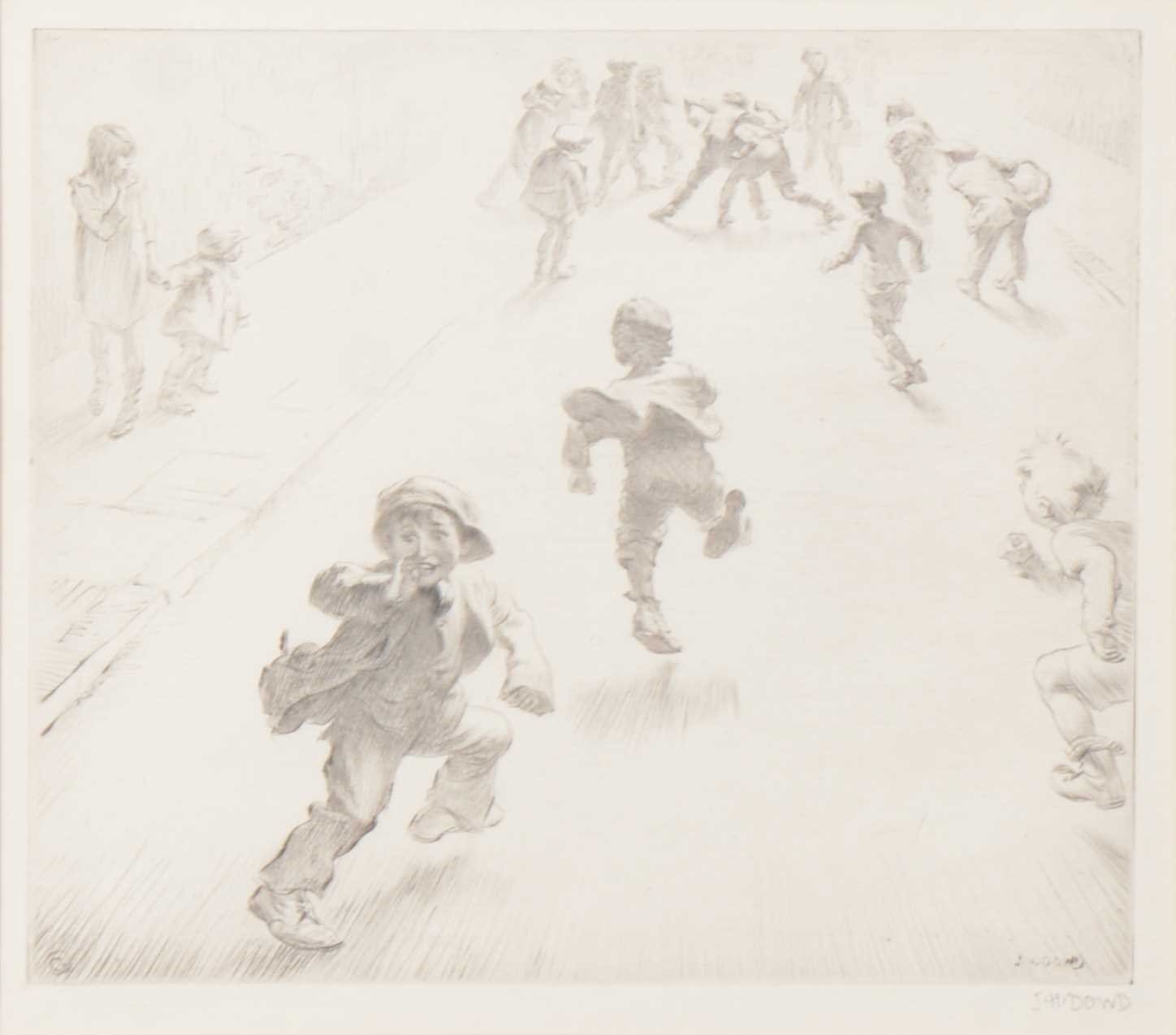 J. H. Dowd | A Fight. | MutualArt